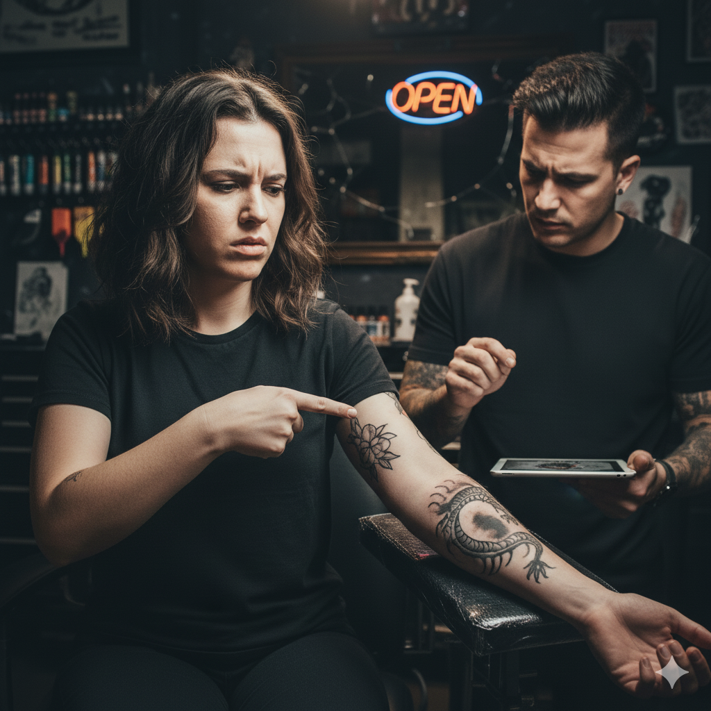 Practical Tips for Fixing a Tattoo - Tattoo Barcelona Fineline | LIBRE ...